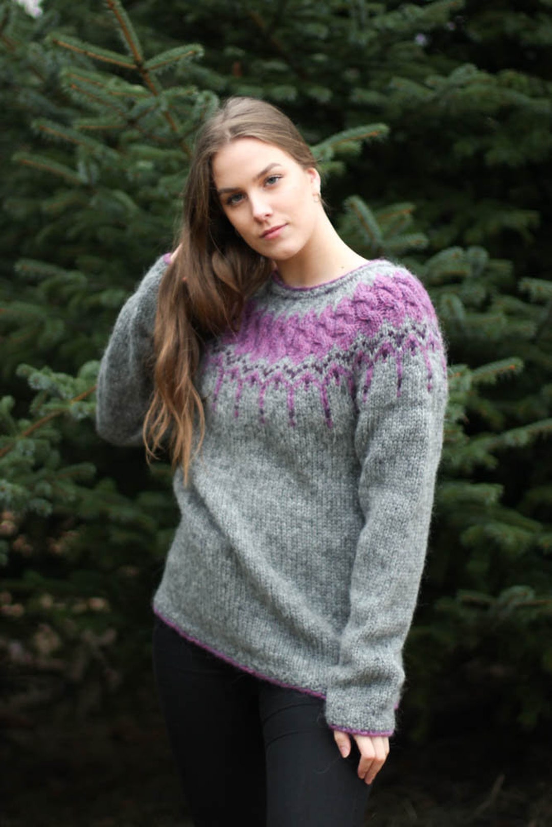 Icelandic Wool Sweater - Etsy