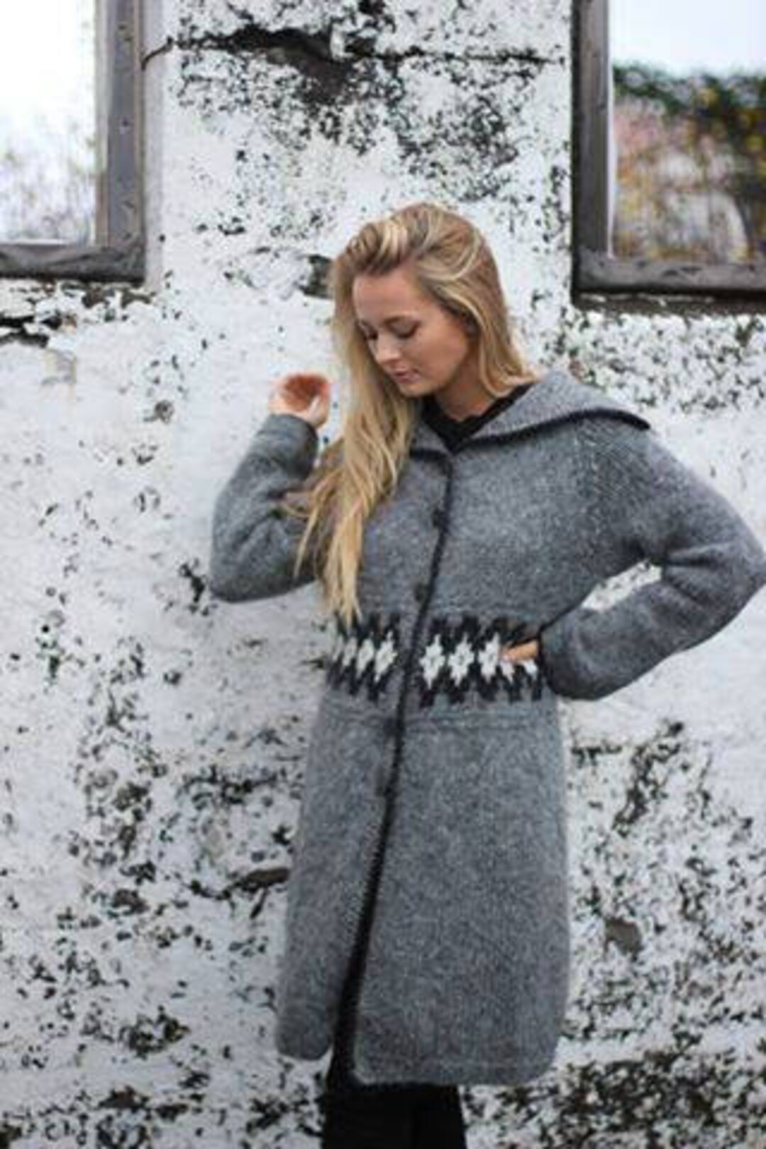 Icelandic Design Sweater - Etsy Hong Kong