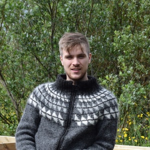 Traditional Icelandic Sweater - Etsy