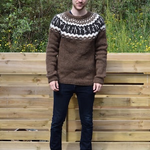 Traditional Sweater With Rune Pattern - Etsy