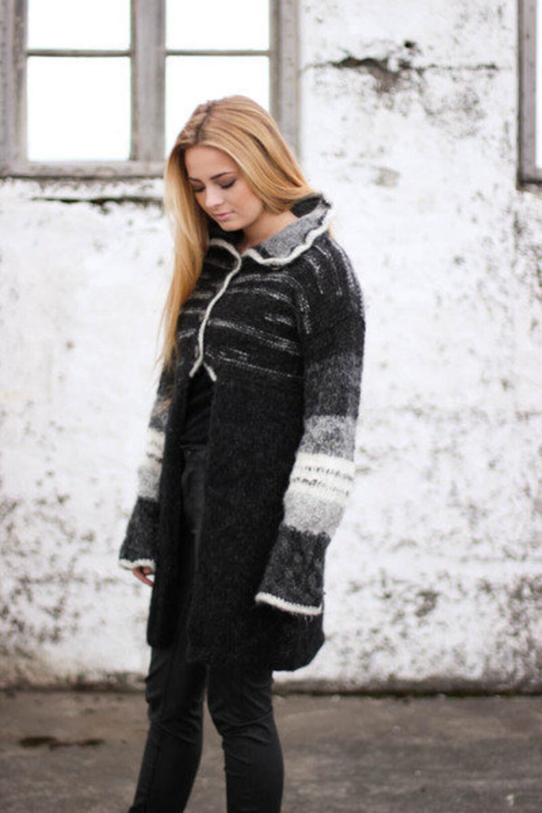 Handmade Cardigan From Icelandic Wool - Etsy