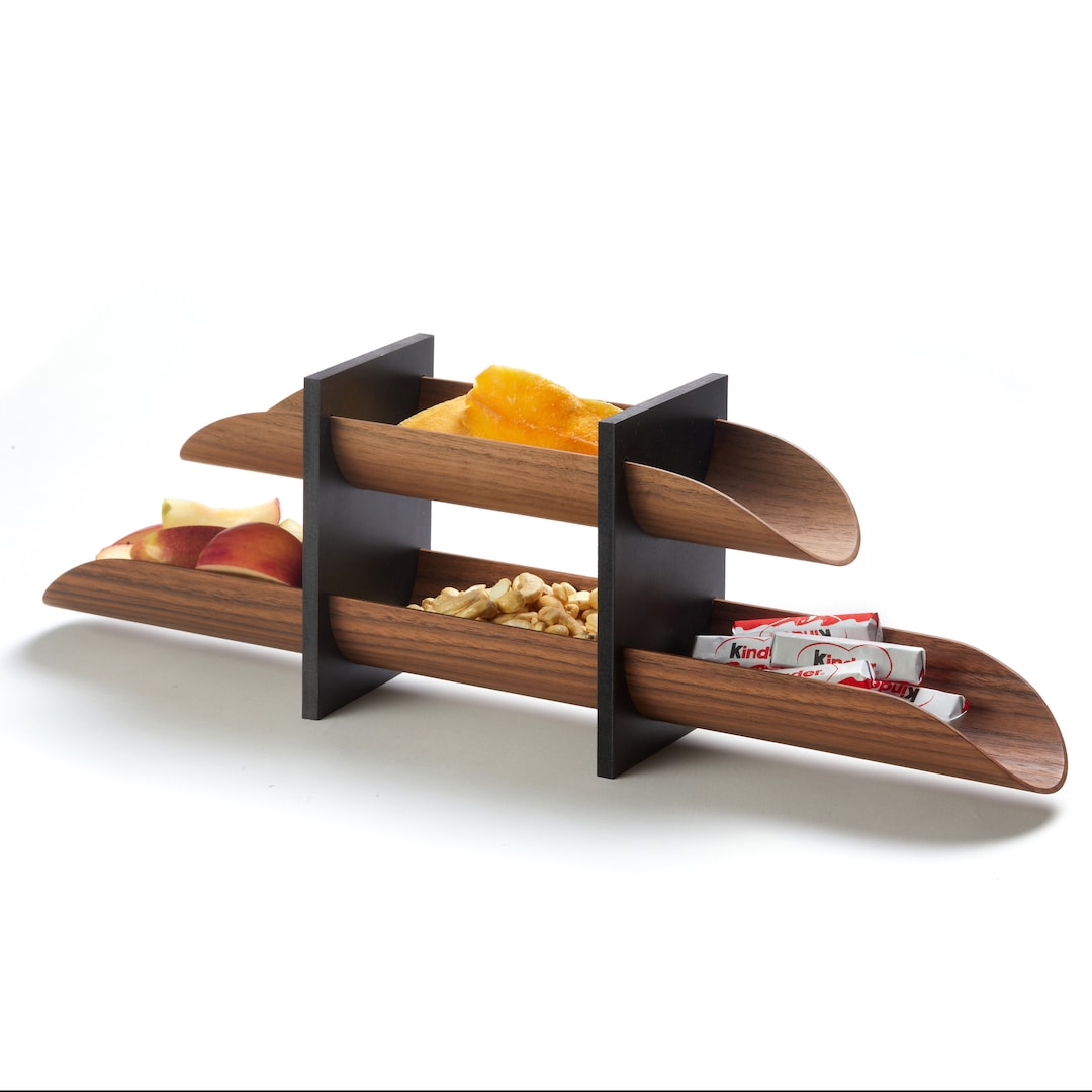 Wood Bread Serving Tray, Summer Hosting Decor, TV Snack Tray, Kitchen ...