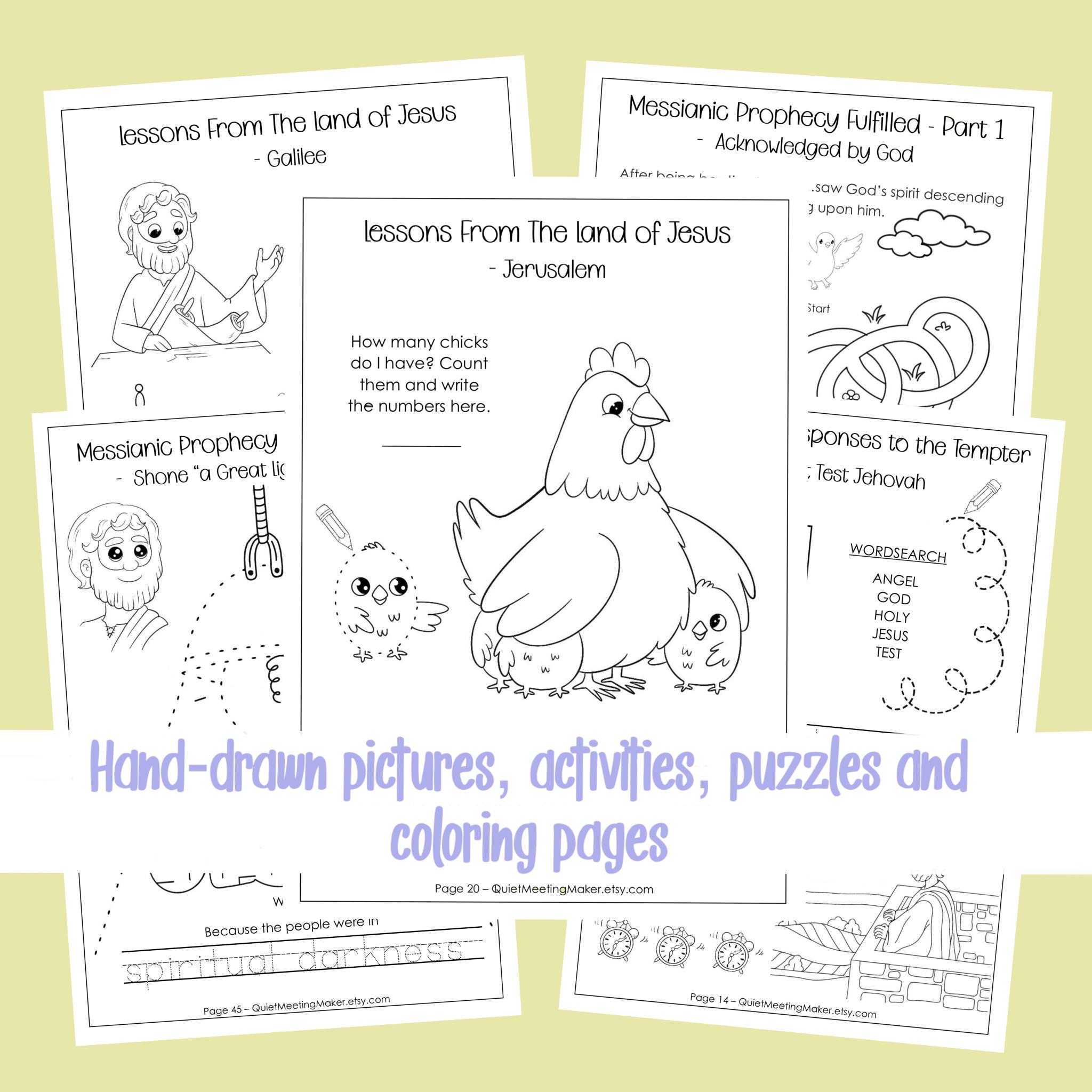 JW Kids 2025 Convention Activity Book: Pure Worship, Ages 3-6 (digital ...