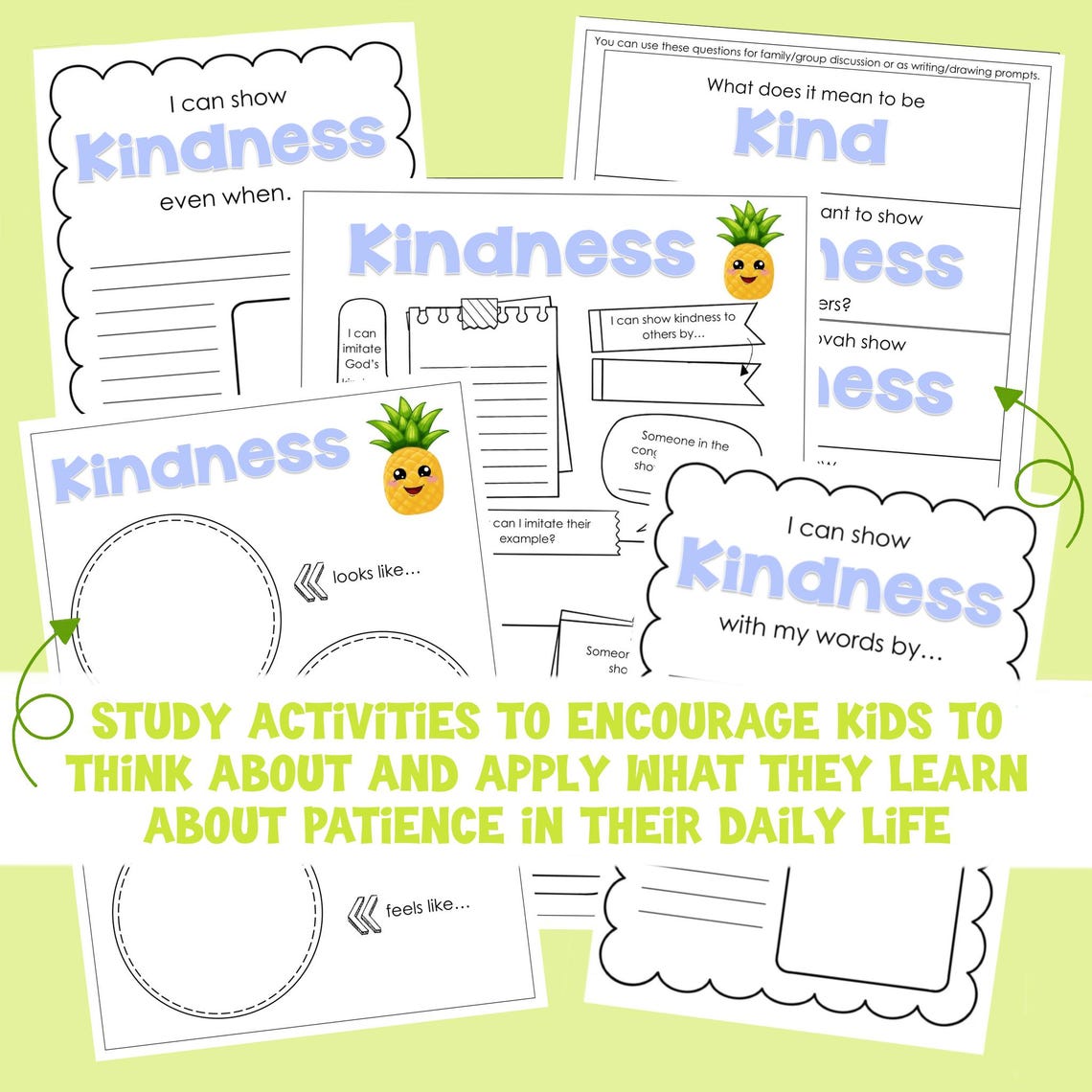 JW Kids KINDNESS Activity Set - Fruitage of the Spirit - Hands-on ...