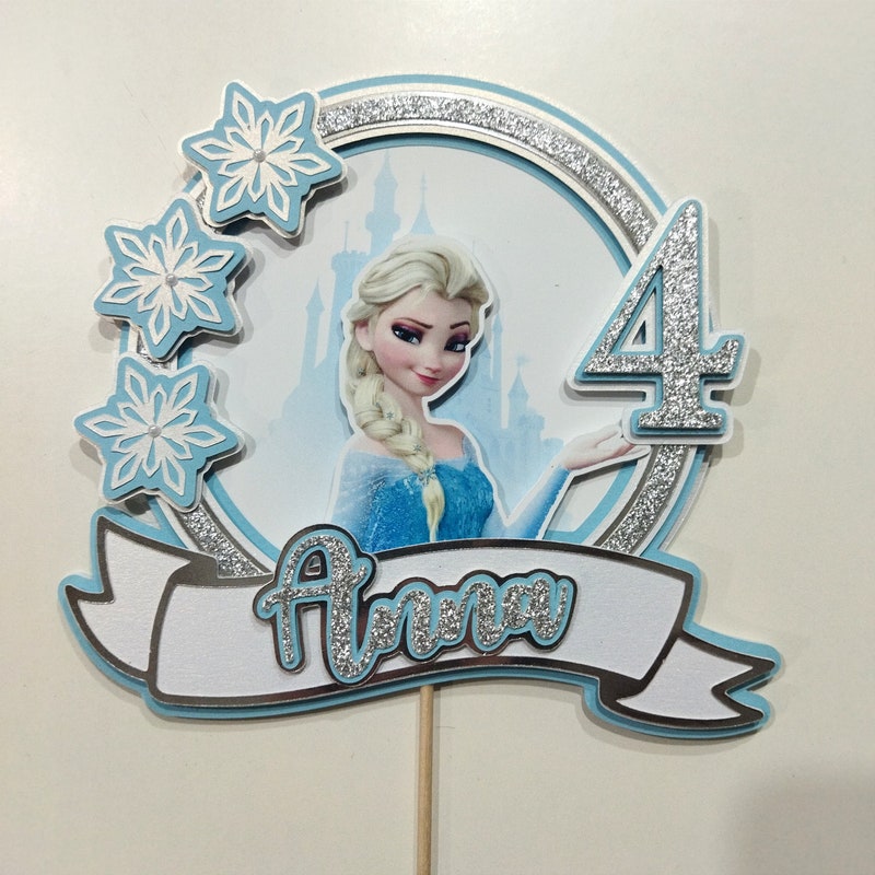 Elsa Cake Topper - Etsy