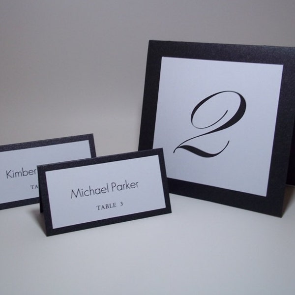 Formal Table Number - Etsy