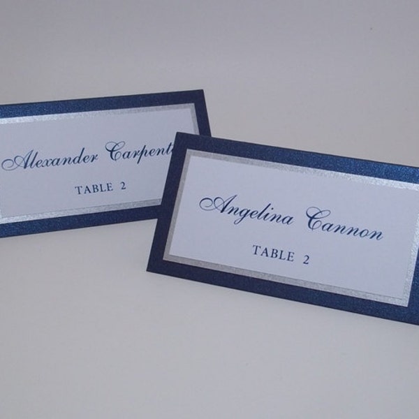Navy Blue Cards - Etsy