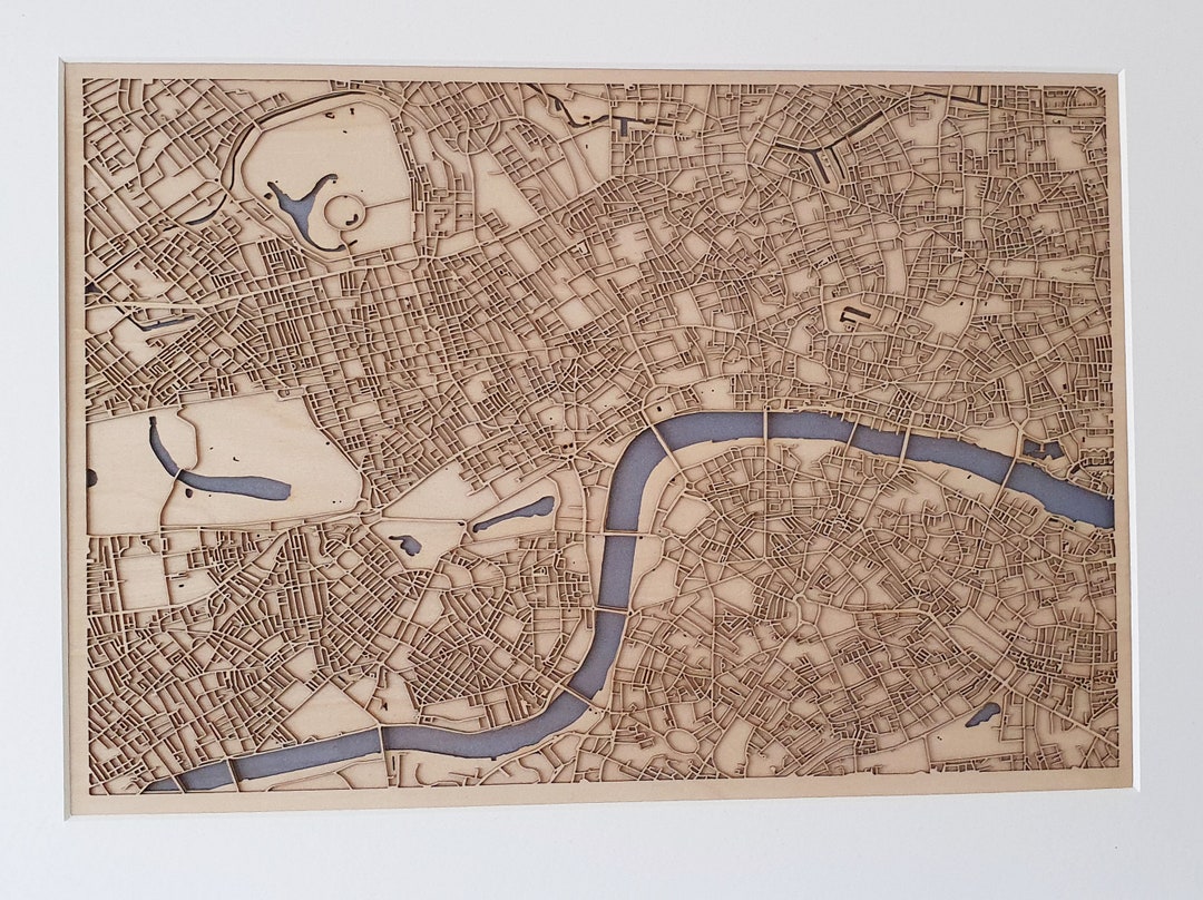 Personalized 3D Wooden City Map, Anniversary Gift, Wall Art Decor - Etsy
