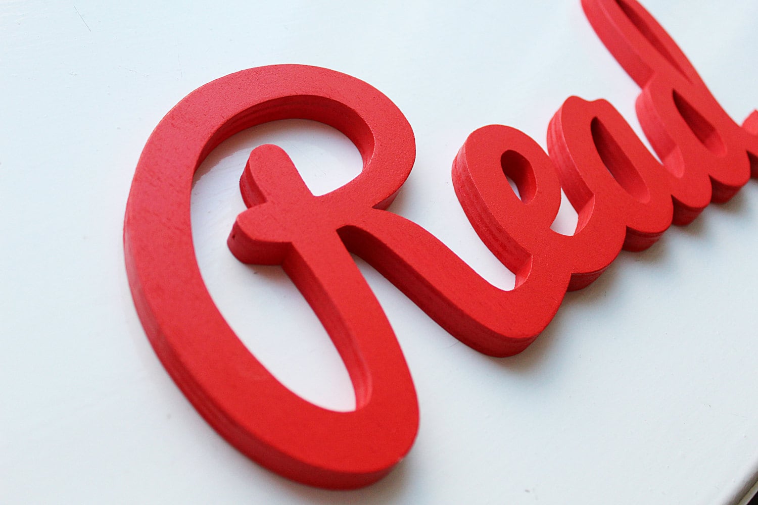 Read Wooden Sign for Library or School Decor or Kids Room | Etsy