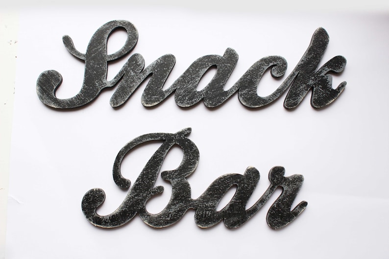 Kitchen Sign Wood Aged Decor Eat Wall Hanging Vegan Snack - Etsy