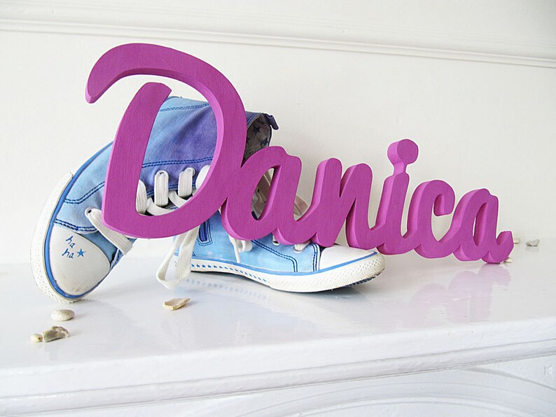 Personalised Baby Name Signs for Girl or Boy Nursery Decor - Etsy
