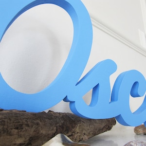 Oscar, Wooden Handmade Boy Girl Name Wall Hanging Decor Signs ...