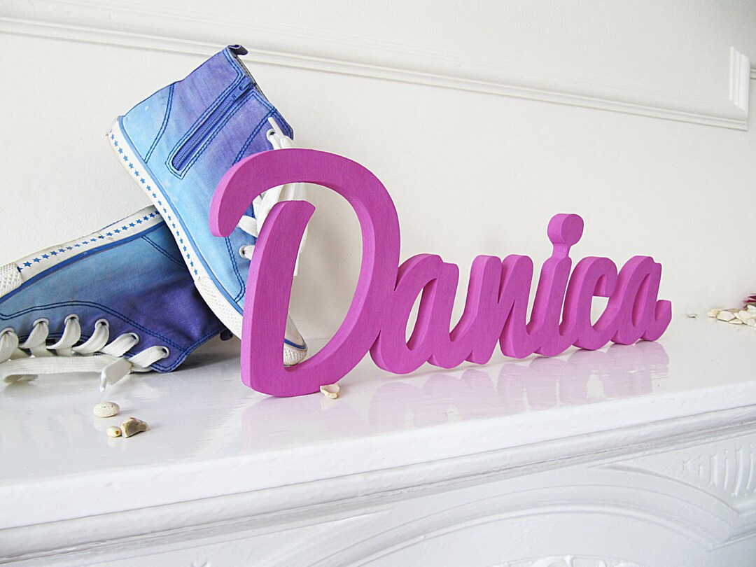 Danica, Name Signs and Plaques, Personalized Baby Name, Christmas Gift ...