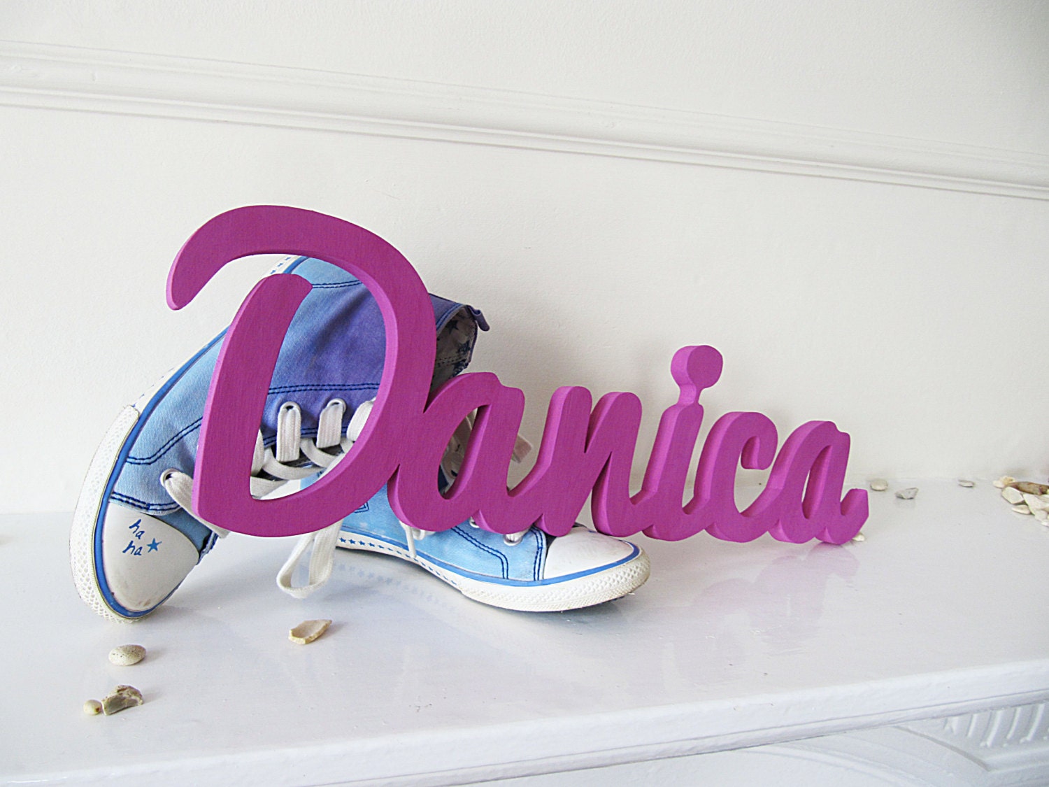 Danica, Name Signs and Plaques, Personalized Baby Name, Christmas Gift ...