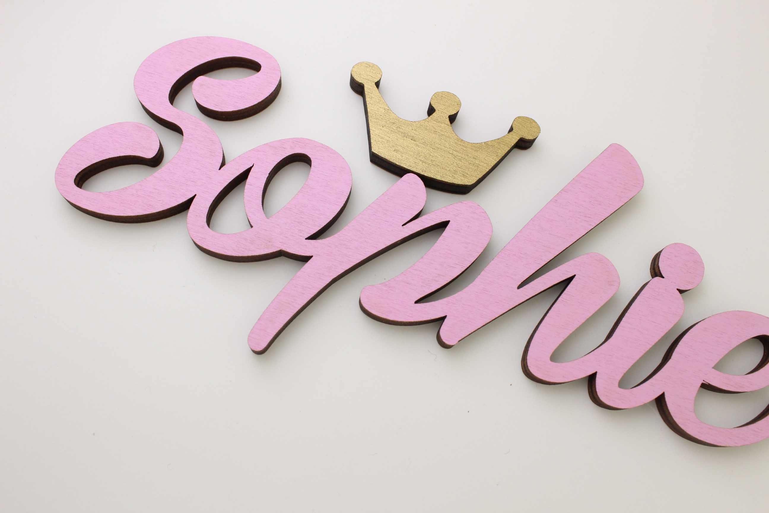 Personalised Wooden Name Sign for Kids Room Decorative Name - Etsy UK