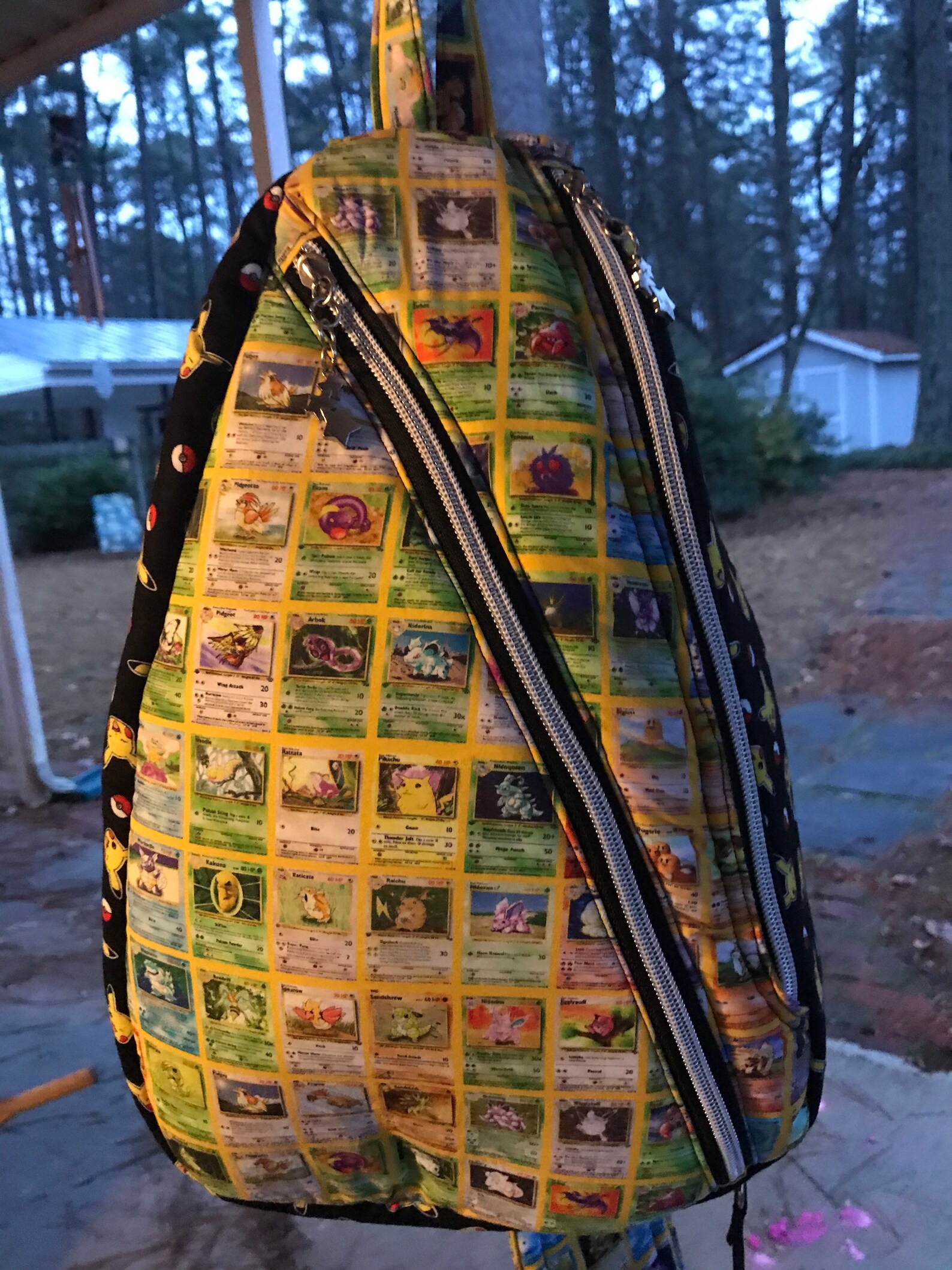 Custom Sling Backpack Two Sizes Available | Etsy