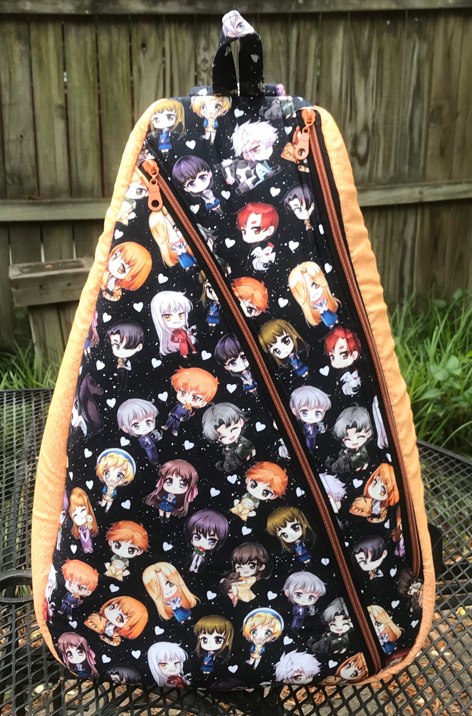 Custom Sling Backpack Two Sizes Available | Etsy