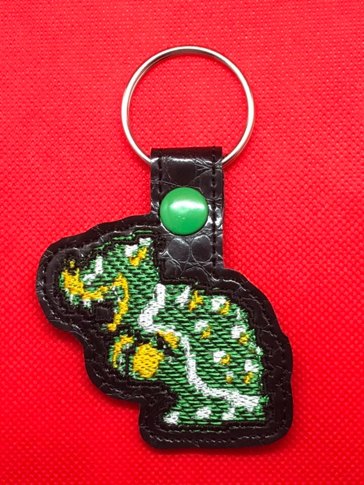 Inspired 8-Bit Character Snaptab Keychains | Etsy