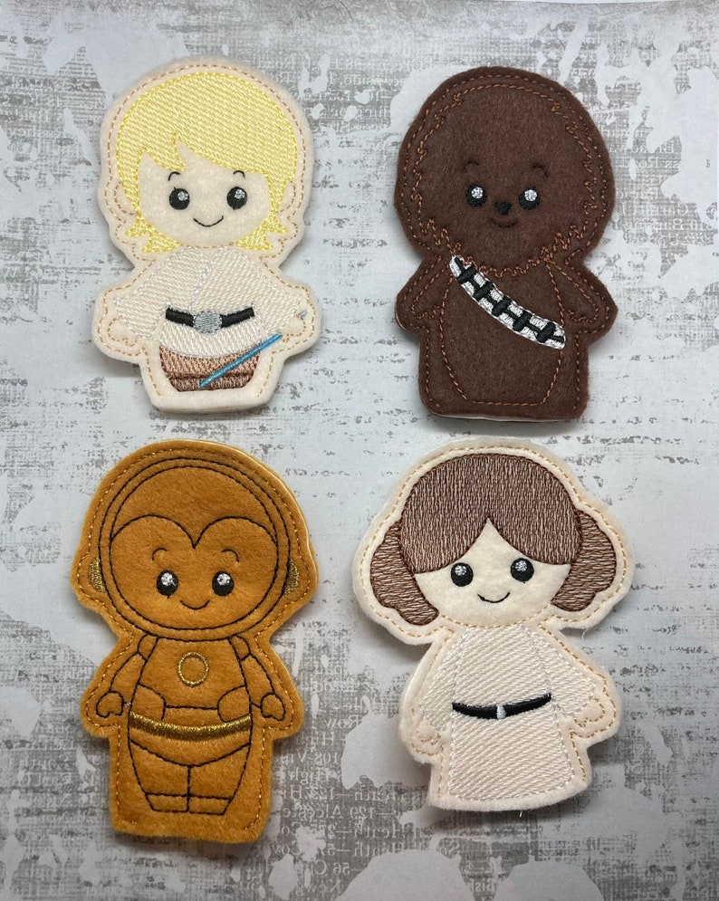 Inspired Space Battles Finger Puppet Set - Etsy