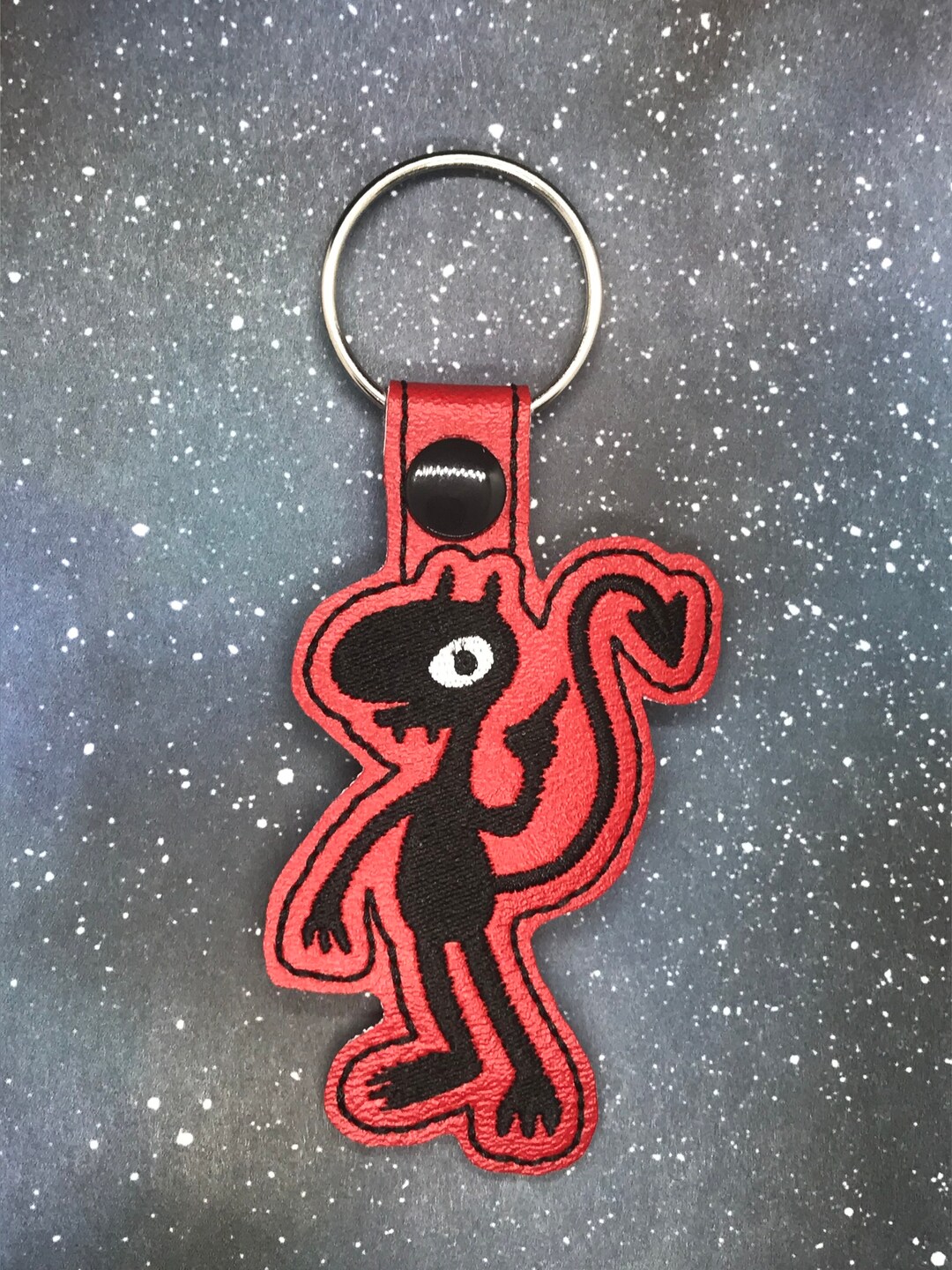 Inspired Demon Sidekick Snaptab Keychain - Etsy UK