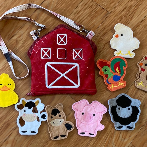 Finger Puppet Set - Etsy