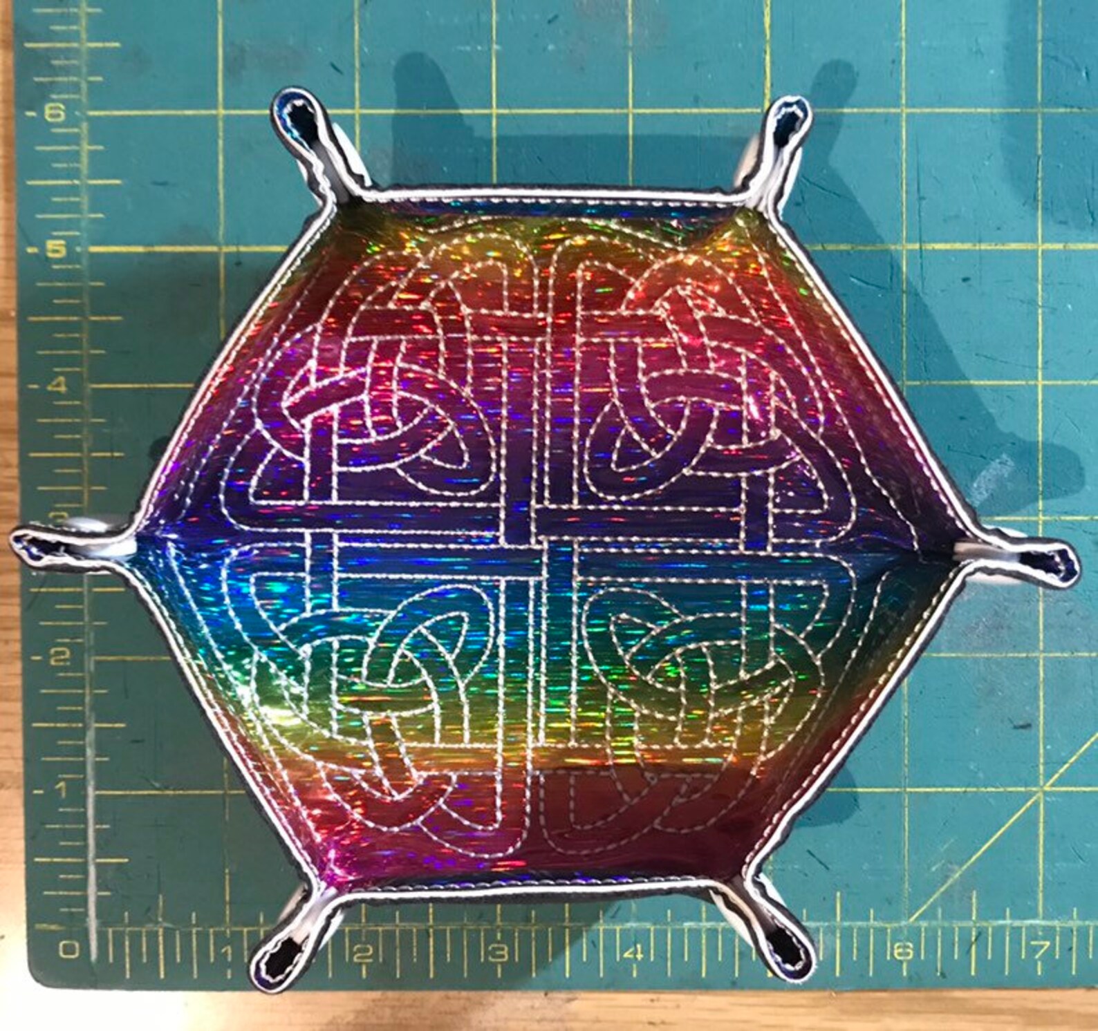 Celtic Knot Hexagon Snap Tray - Etsy