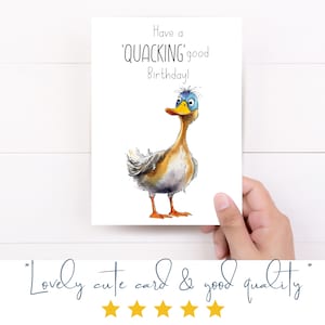 Funny Duck Birthday Card - Perfect for Everyone - Etsy