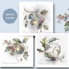 Pack of 5 Christmas Cards Snowdrops - Etsy UK