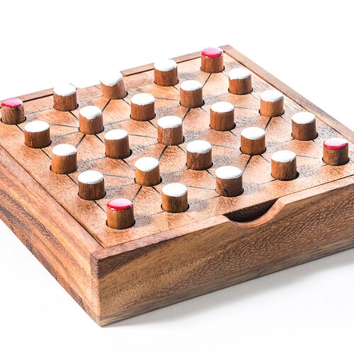Wooden Peg Game - Etsy