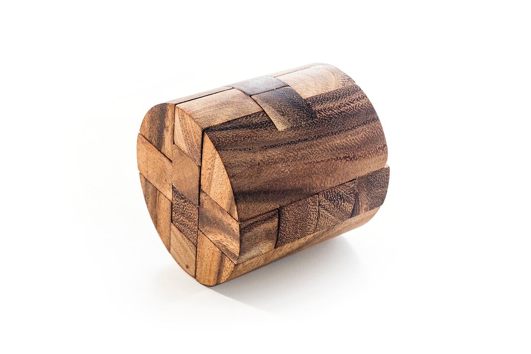 Cylinder Cube - Burr Puzzle, Escape Room, Mechanical Puzzle, Devil's ...