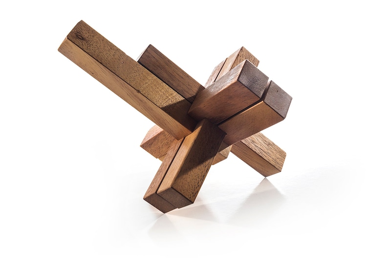 Cross Knot | Burr Puzzle - Japanese Interlocking Puzzle, Mechanical ...