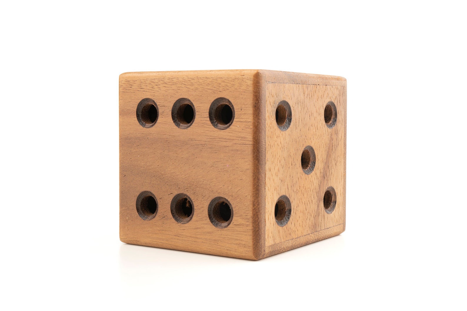 Magic Dice Puzzle - Wooden Brain Teaser Puzzle, Intellectual Puzzle ...