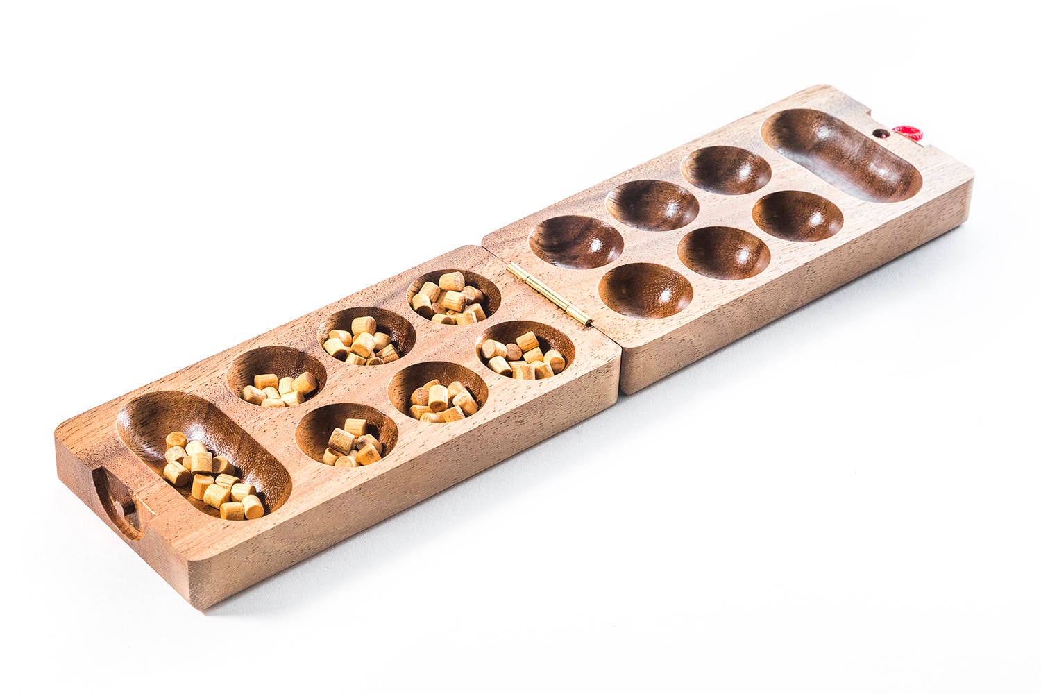 Kalaha Board Game Kalaha Wood Board Game Strategy Game | Etsy