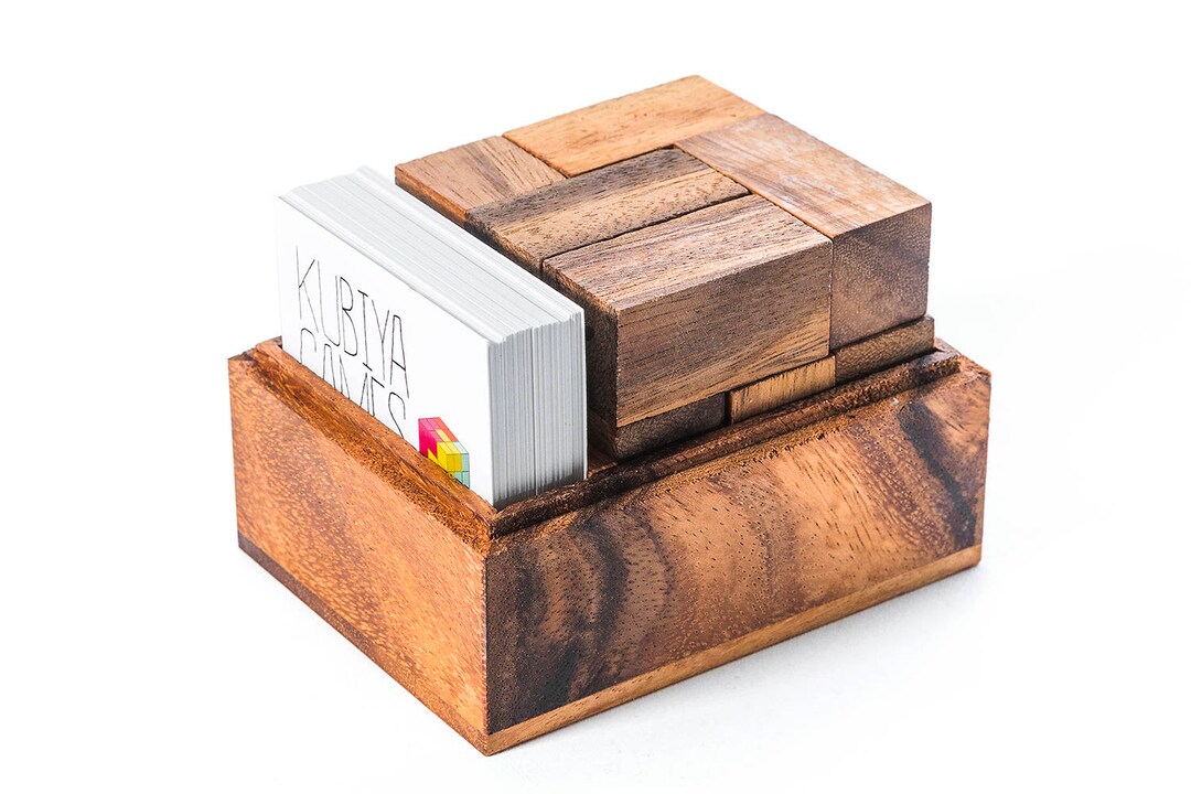 STEM Soma Cube Puzzle Set With Challenge Cards - Coffee Table Game ...