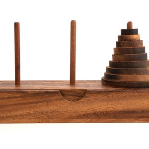 Tower of Hanoi - Mathematical Puzzle, STEM Math, Great Puzzle Game for ...