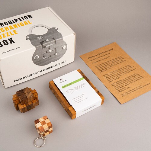 Red Stone Brain Puzzle Box the Perfect Gift for Puzzle - Etsy