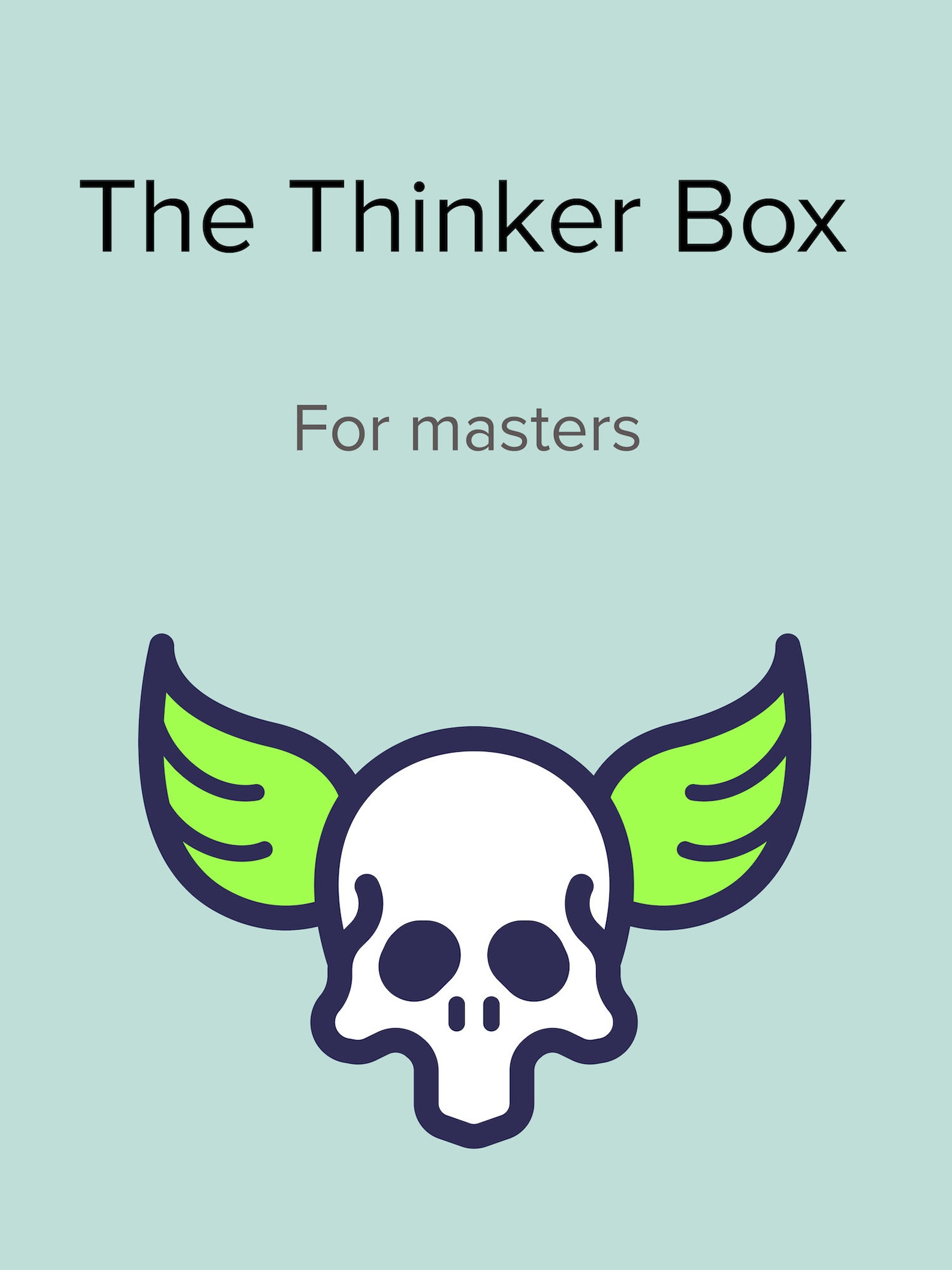 The Thinker Subscription Puzzle Box - Difficult Puzzles for Adults ...
