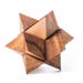 Star Puzzle - 3D Wooden Interlocking Brain Teaser Puzzle, Wood Puzzle ...