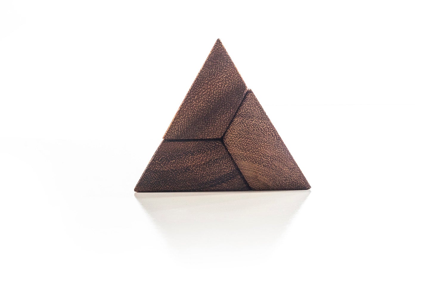 3 Piece Pyramid - Wooden Brain Teaser Puzzle - Etsy UK