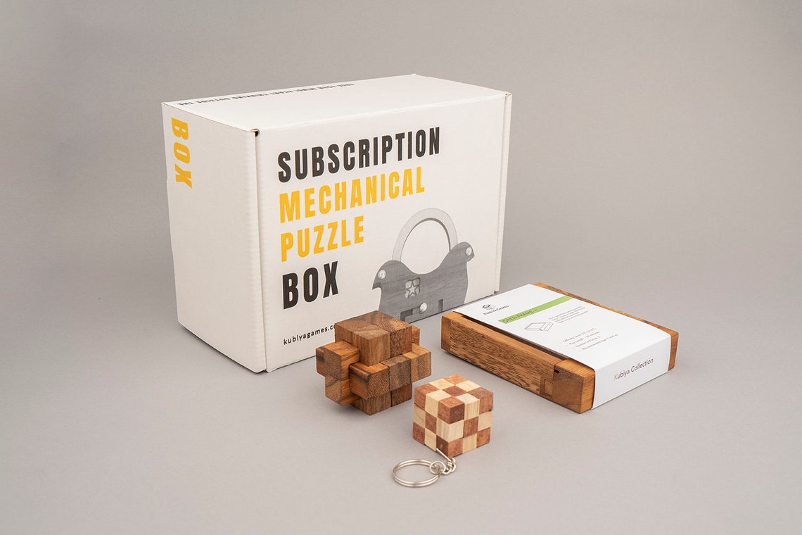 The Explorer Subscription Puzzle Box - for Experts | Challenging Brain ...