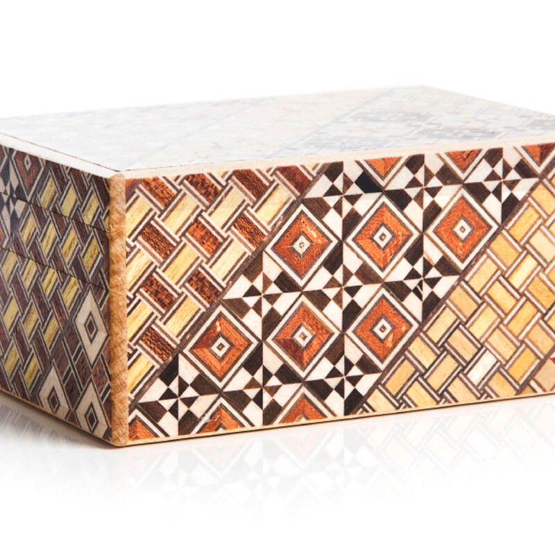 Wood Chinese Puzzle Box - Etsy