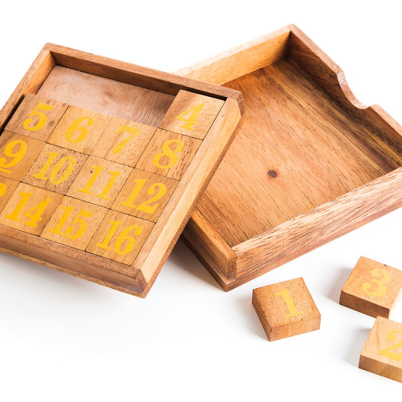 Wood Puzzle - Etsy
