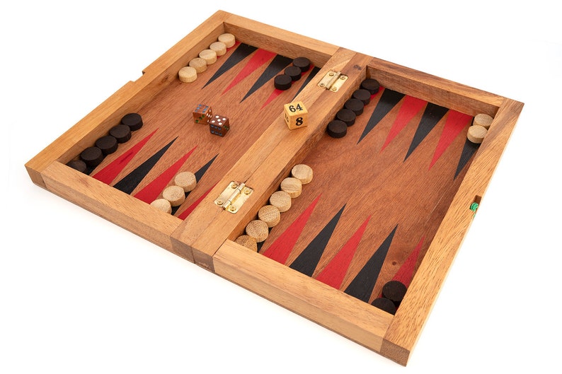Backgammon - Strategy Board Game for Two Players, Wood Backgammon and ...