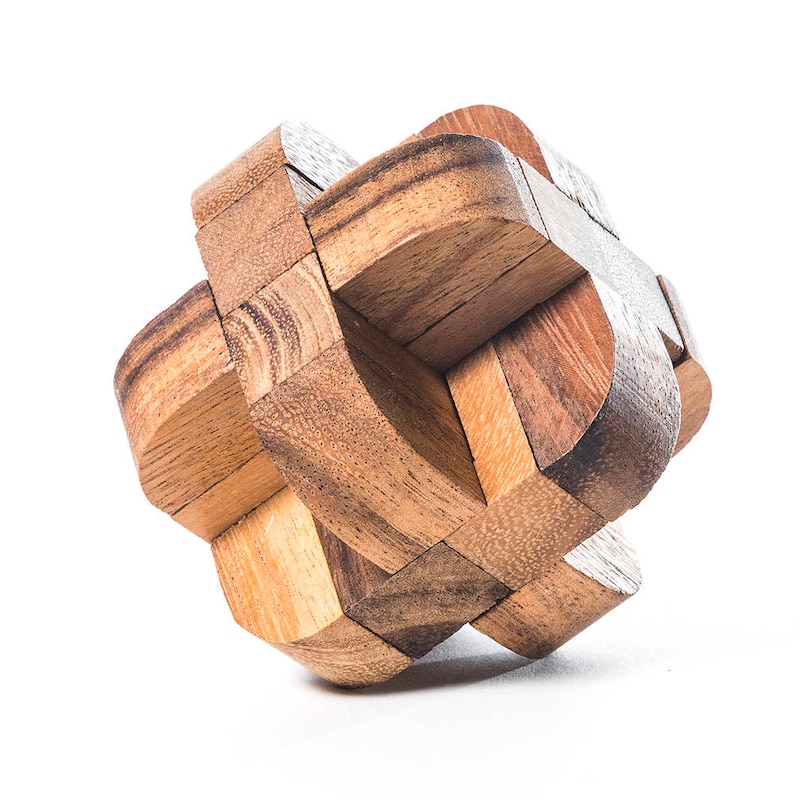 Wooden Logic Puzzles - Etsy