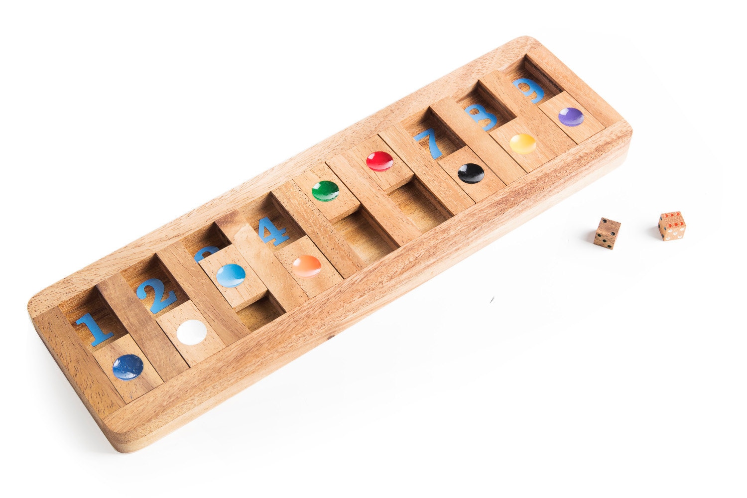 Shut the Box Educational Game - Etsy
