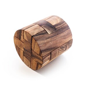 Cylinder Cube - Burr Puzzle, Escape Room, Mechanical Puzzle, Devil's ...