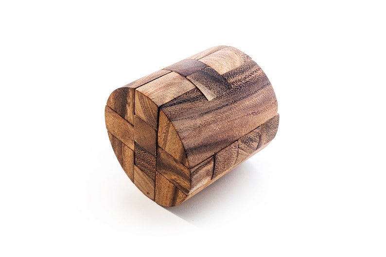 Cylinder Cube - Burr Puzzle, Escape Room, Mechanical Puzzle, Devil's ...