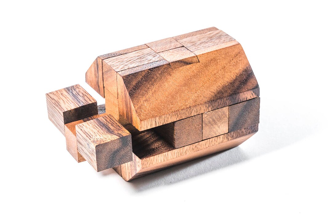 Diamond Cube 4 - Burr Puzzle, Escape Room Mechanical Puzzle, Devil's ...