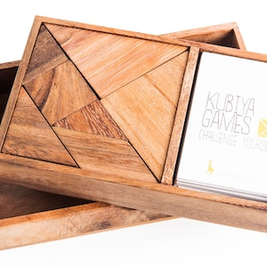 STEM Tangram Puzzle Set With Challenge Cards, Tangram Puzzle for Kids ...