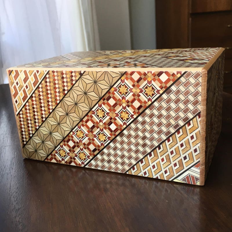 Japanese Puzzle Box - Etsy